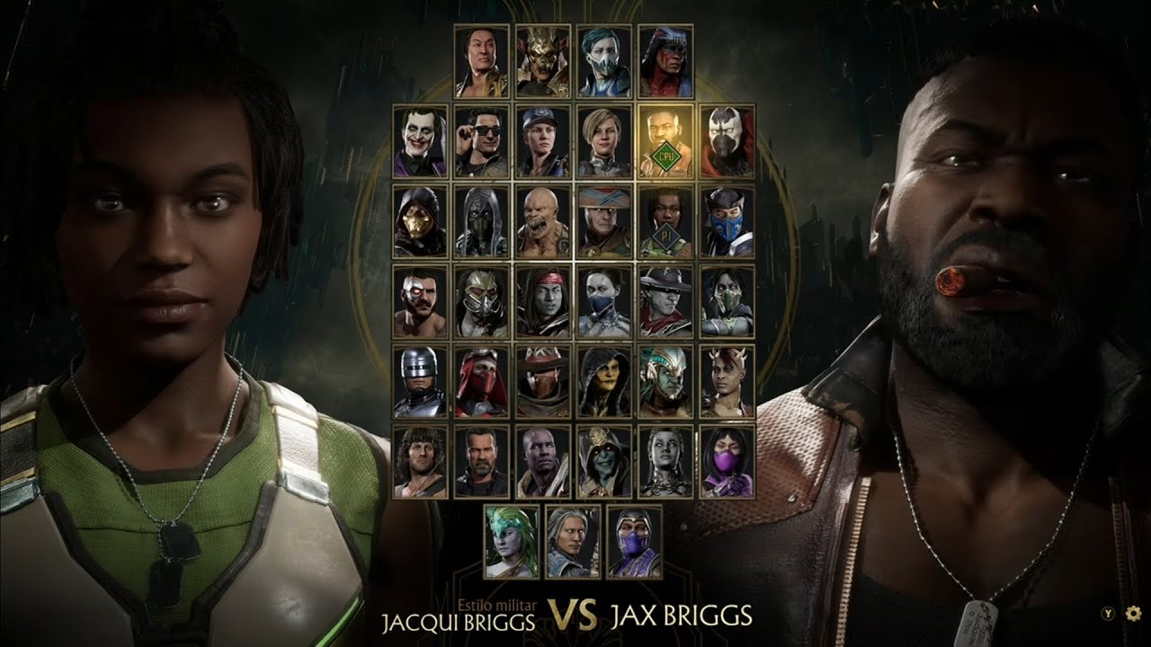 Jacqui Briggs Vs Jax Briggs Mortal kombat 11 #gameplays #videojuegos ...