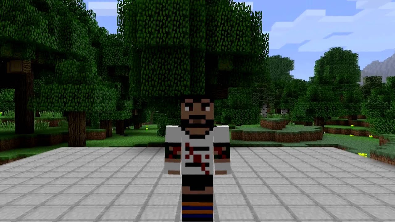 CM Punk Minecraft Skin Spotlight - YouTube