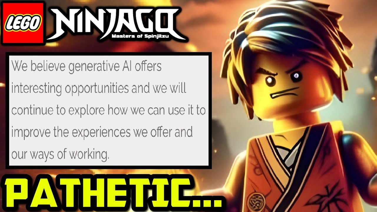 LEGO Responds to the AI Ninjago Backlash... - YouTube