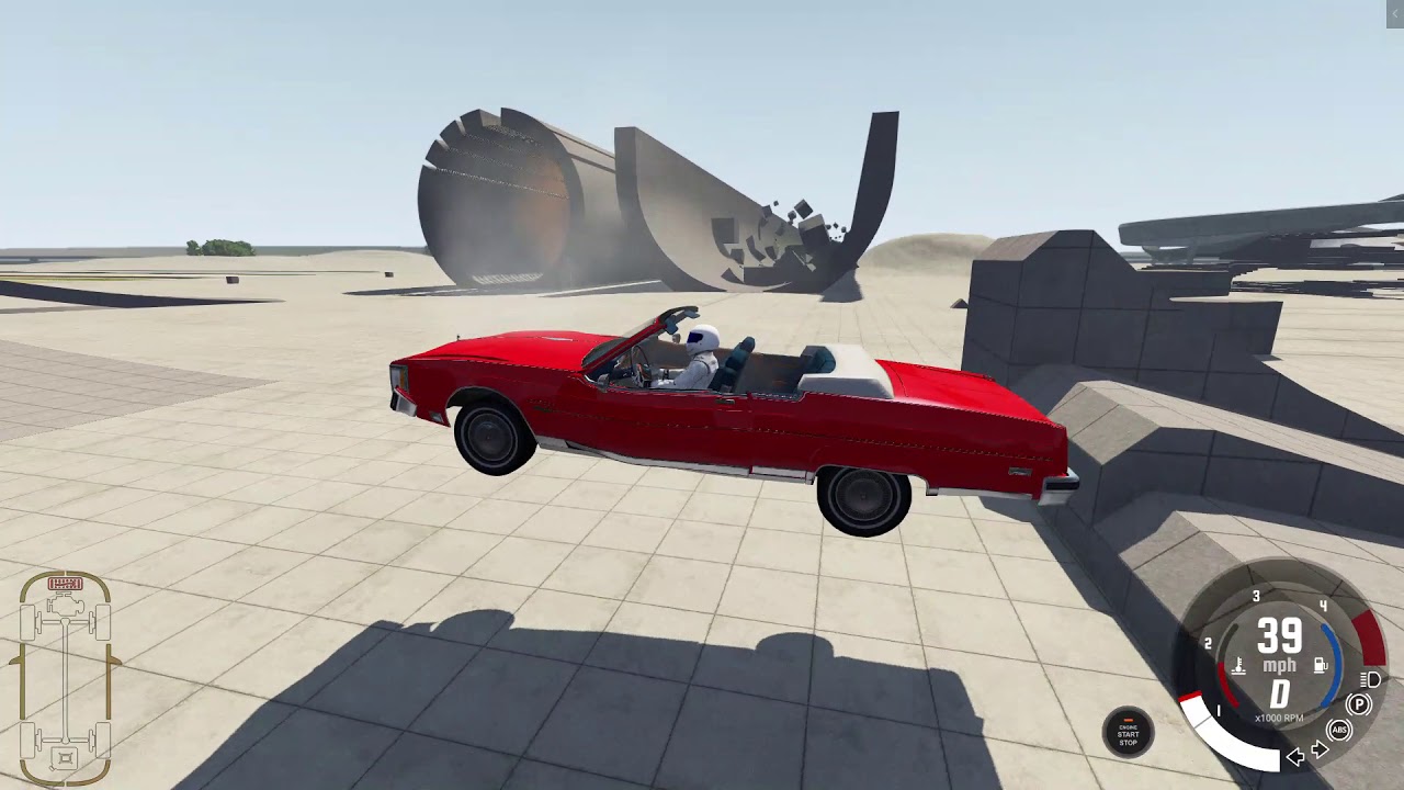 BeamNG.drive | Durability Testing in a Convertible - YouTube