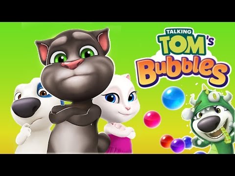 Talking Tom's Bubbles - GamePlay HD Kids Games