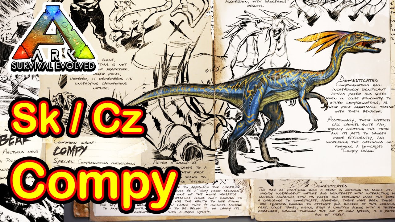 Jak ochočit Compy - Ark: Survival Evolved Cz / Sk - Tutorial Návod ...