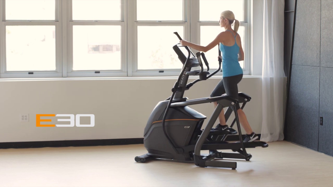 Matrix Fitness E30 Elliptical - YouTube