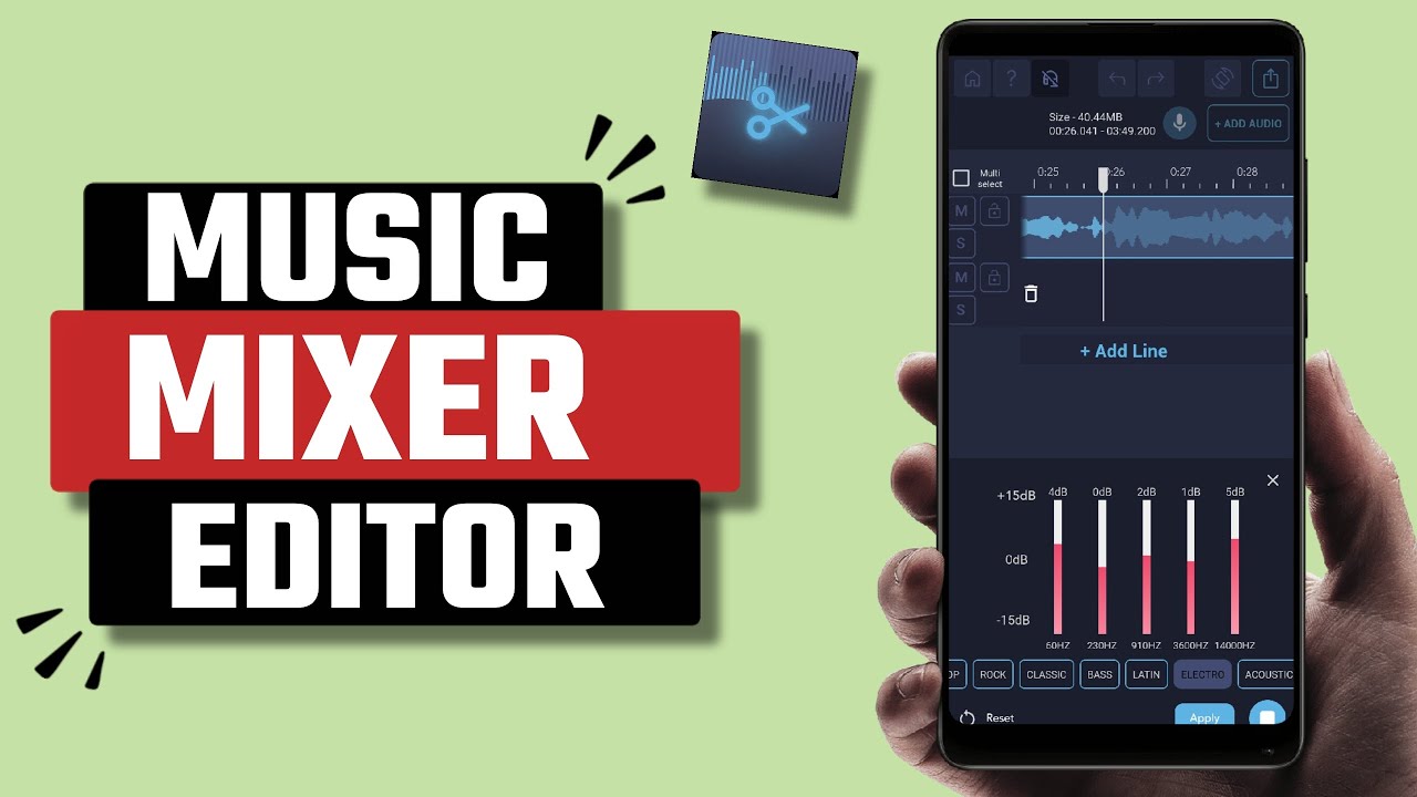 Best Audio Editor and Music Mixer App for Android - YouTube