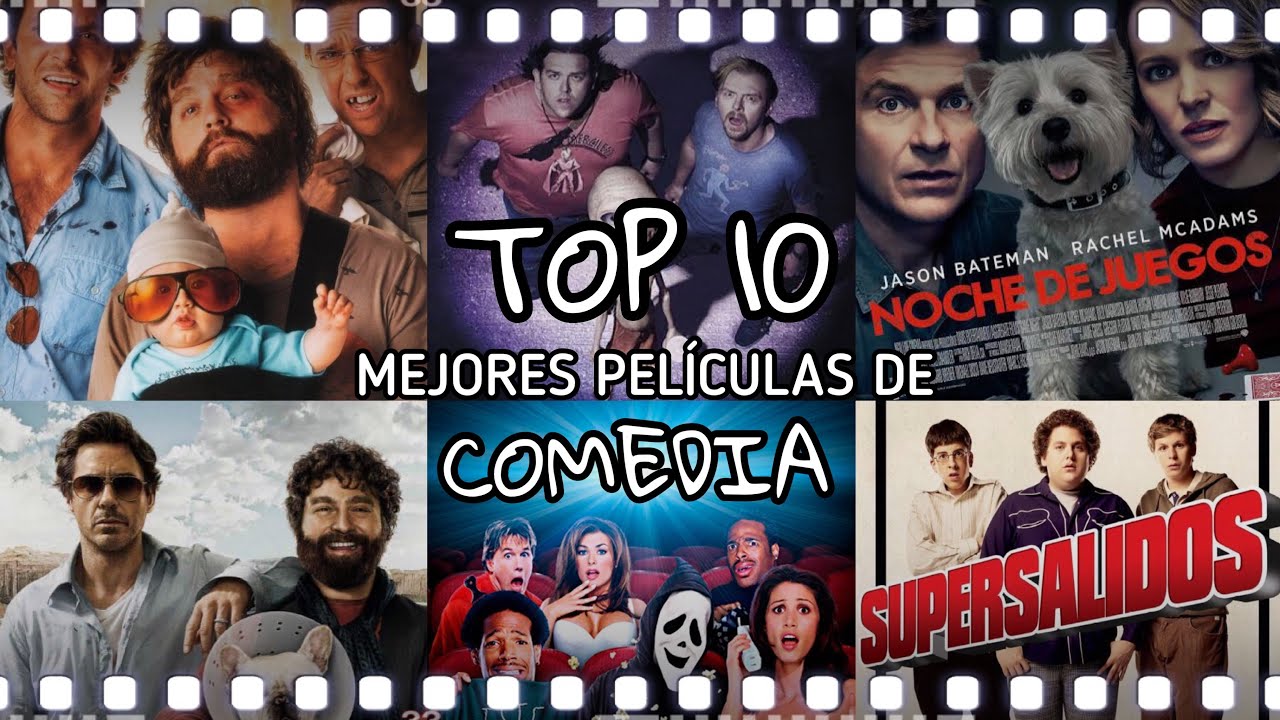 TOP 10 Mejores Películas De Comedia | Cinemero - YouTube