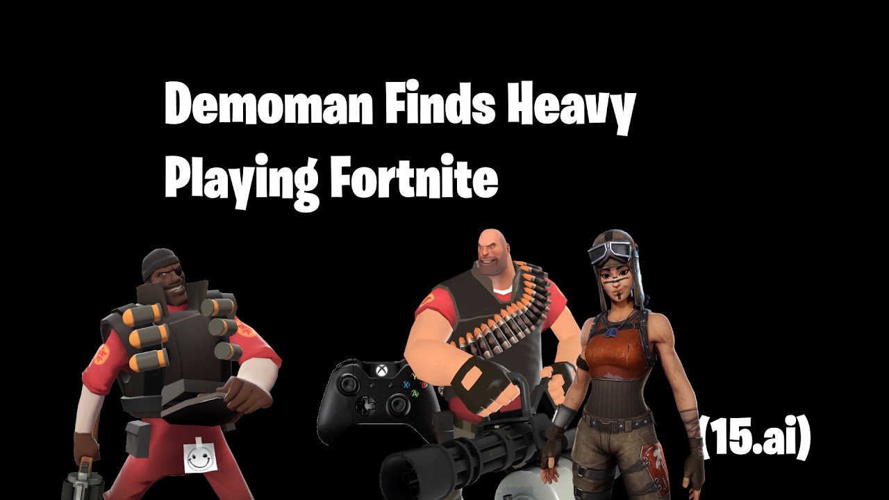 Heavy Plays Fortnite [TF2 15.ai] - YouTube
