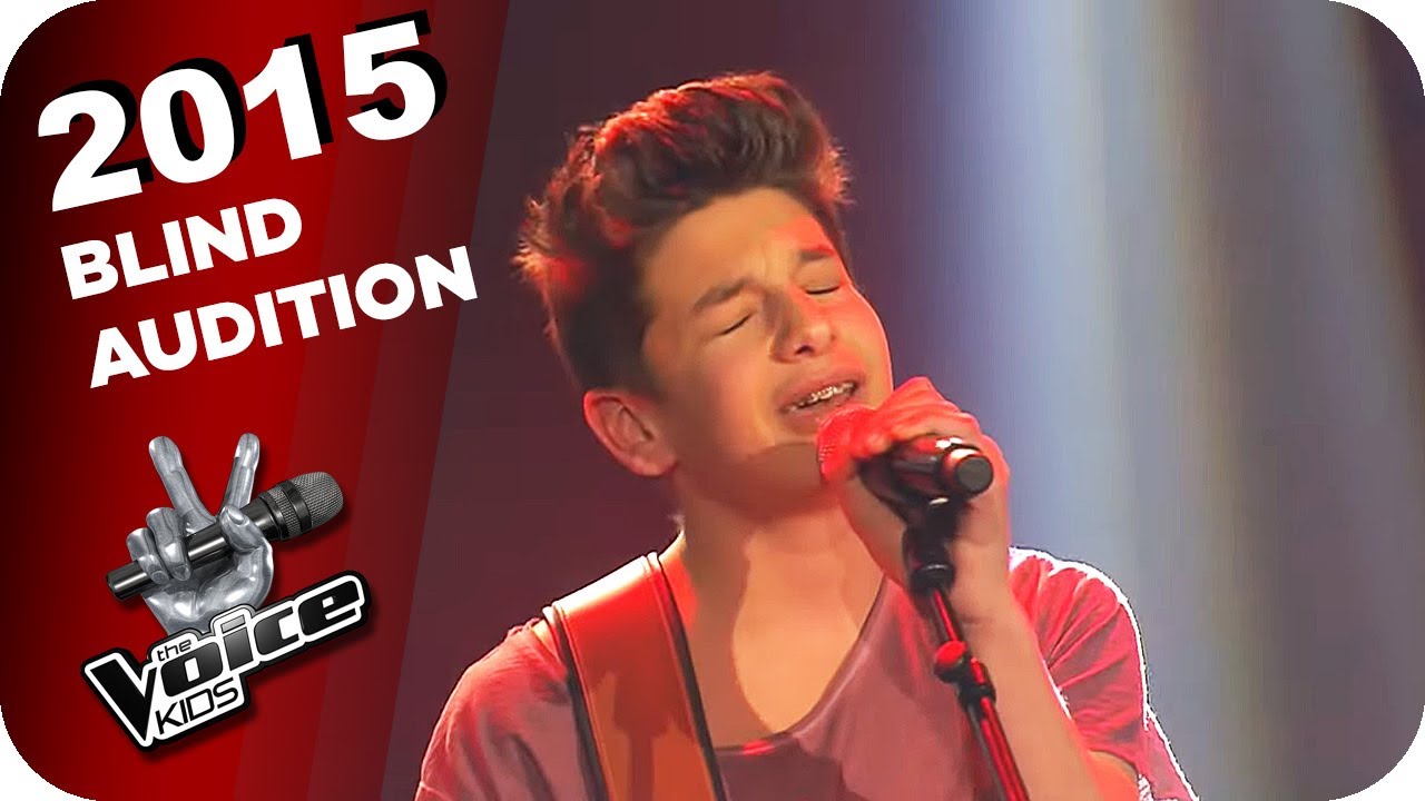 Ed Sheeran - Photograph (Noah-Levi) | The Voice Kids 2015 | Blind ...