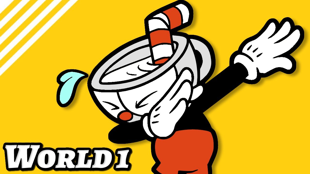 CUPHEAD FIRST PLAYTHROUGH - World 1 (PC) FULL GAME - YouTube