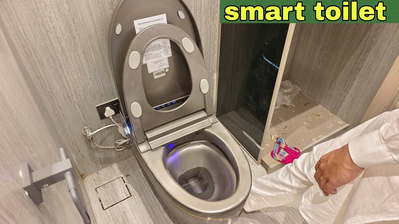 Ewc smart toilet installation - YouTube