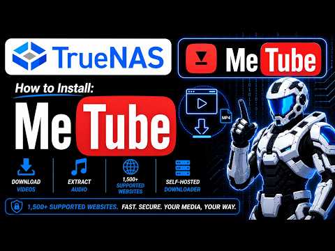 How to Install MeTube on TrueNAS