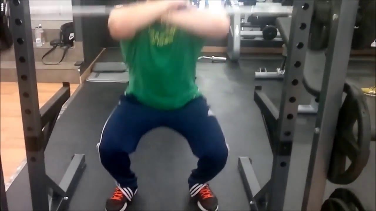 Sentadilla frontal con barra libre - ejercicios de piernas - YouTube