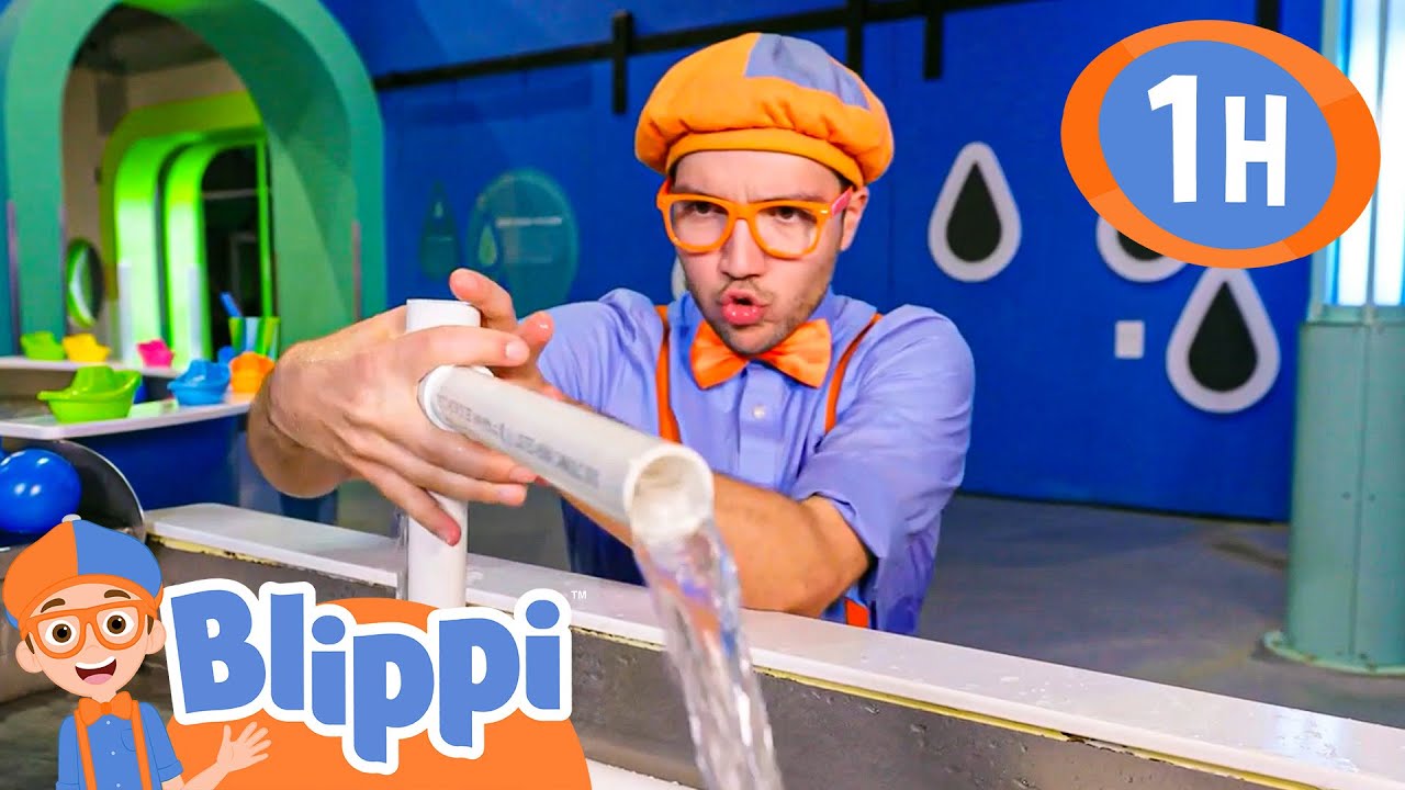 Blippi's Day of Water Play | Blippi | Kids Learn! | Kids Videos - YouTube