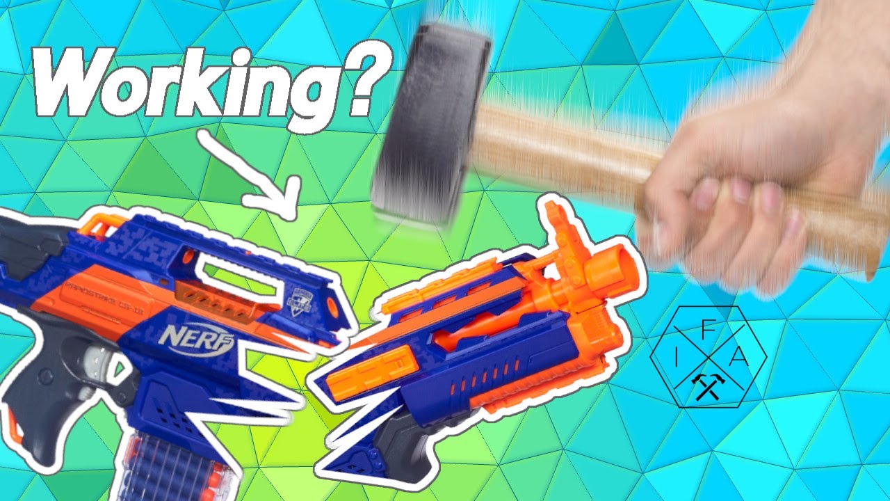 4 BROKEN NERF GUNS - Can I fix them? - YouTube