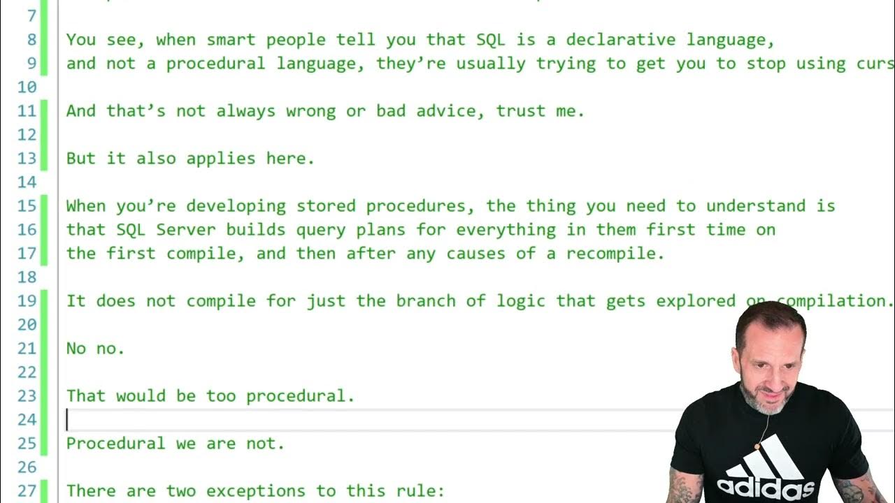 All About SQL Server Stored Procedures: Conditional Logic - YouTube