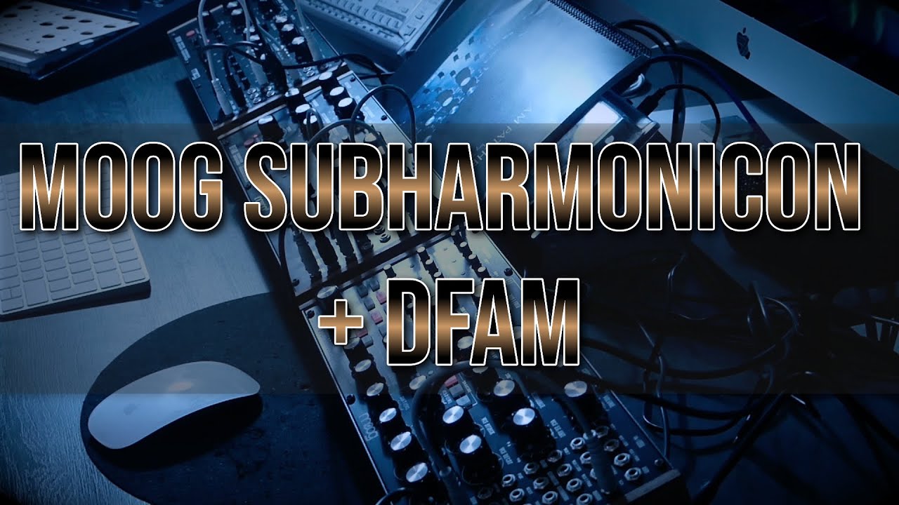 Moog Sound Studio: DFAM & Subharmonicon jam - YouTube