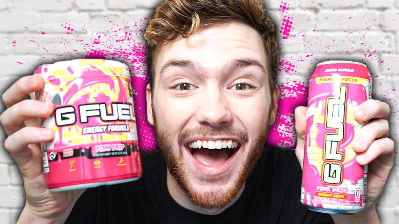 GFUEL RELEASED PINK DRIP CANS!! (REVIEW) - YouTube