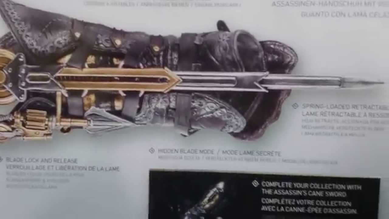 Assassin's Creed Syndicate Hidden blade & Gauntlet - YouTube