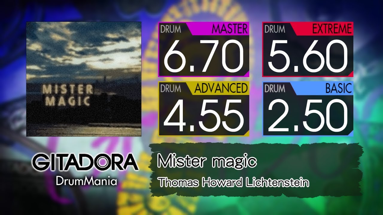 【GITADORA】 Mister magic (MASTER ~ BASIC) Drum - YouTube
