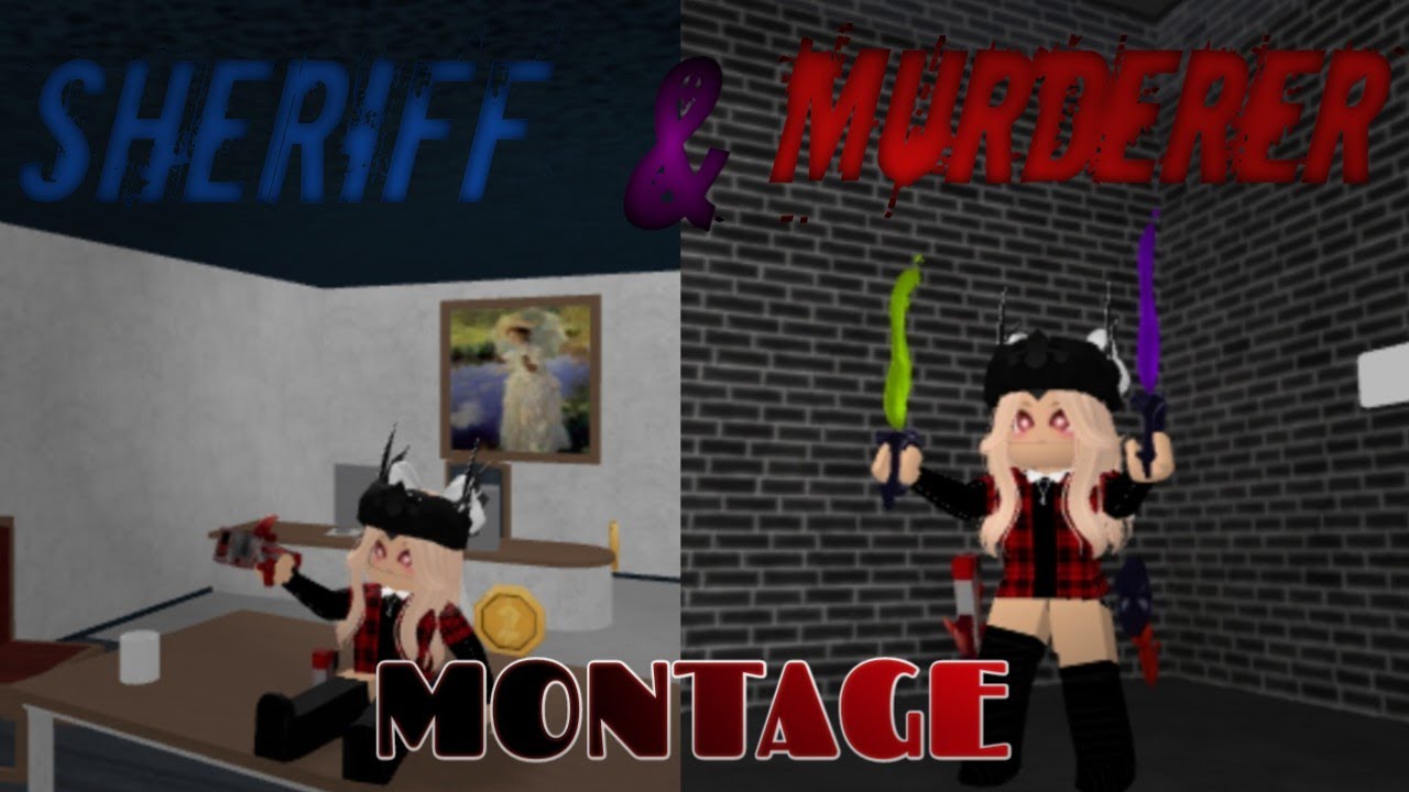 MM2 Murderer & Sheriff Montage -Mobile Gameplay - YouTube