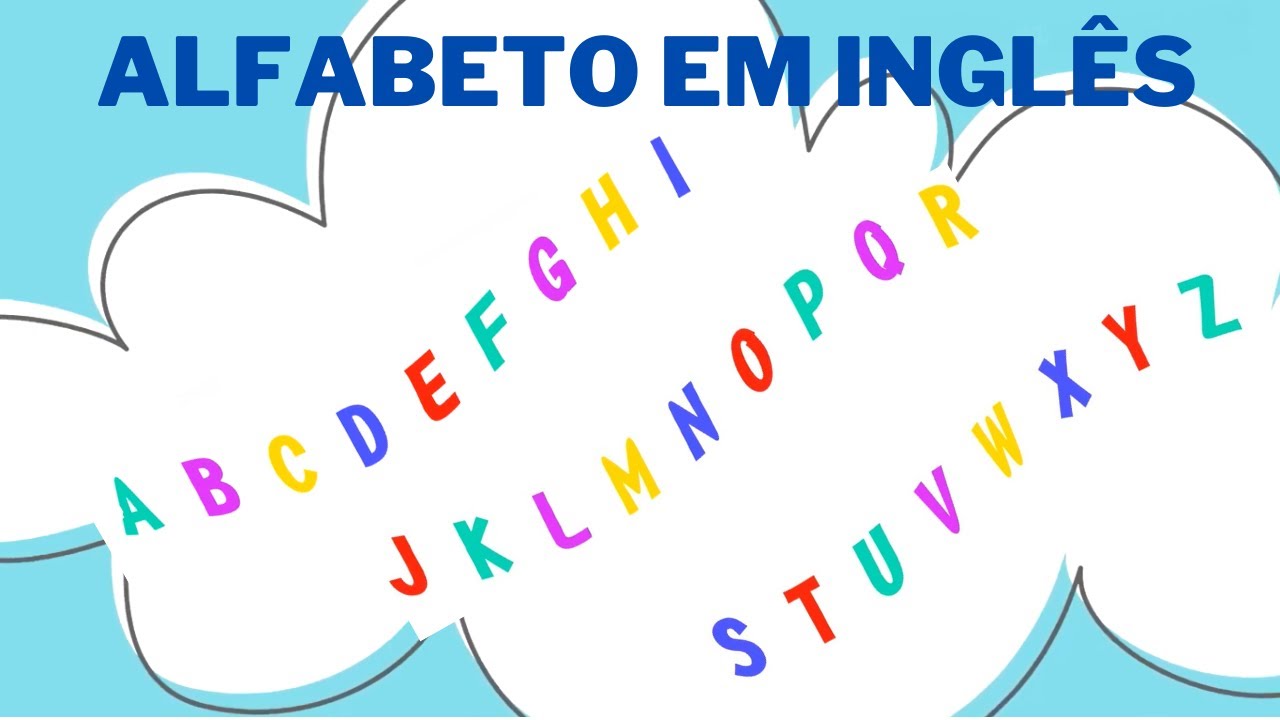 ALFABETO EM INGLÊS COM MÚSICA | COMO PRONUNCIAR AS LETRAS | ALPHABET ...