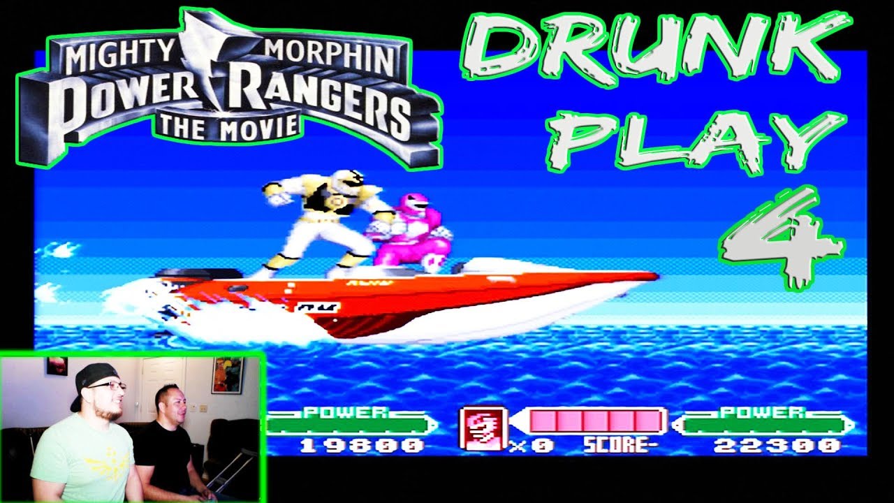 Mighty Morphin Power Rangers The Movie [Ep. 4] [Drunk Play] ft. Chris ...