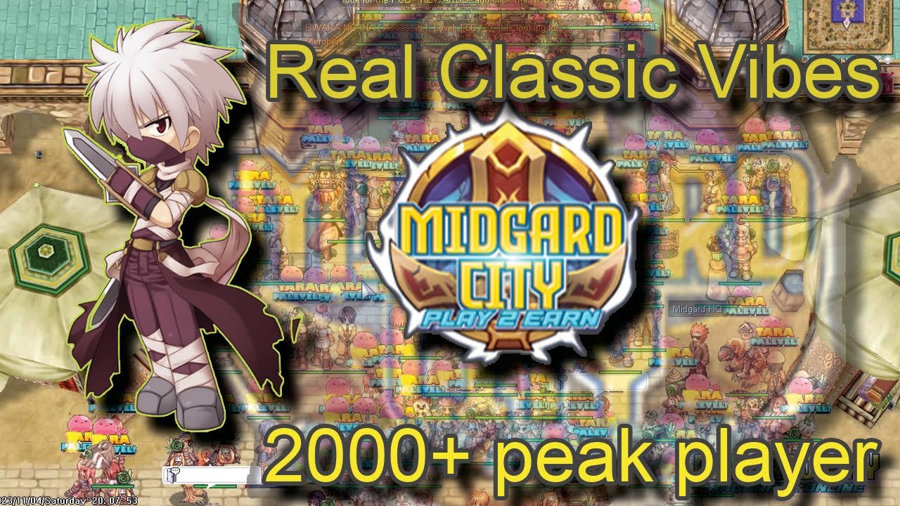 Midgard City Ragnarok Online - Play to Earn 2nd day OBT - YouTube