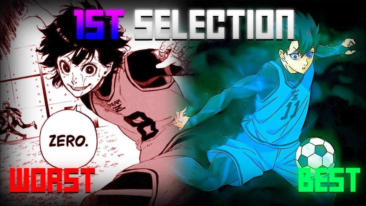 EVERY BLUELOCK FIRST SELECTION GOAL RANKED!! #goalsranked #bluelock # ...