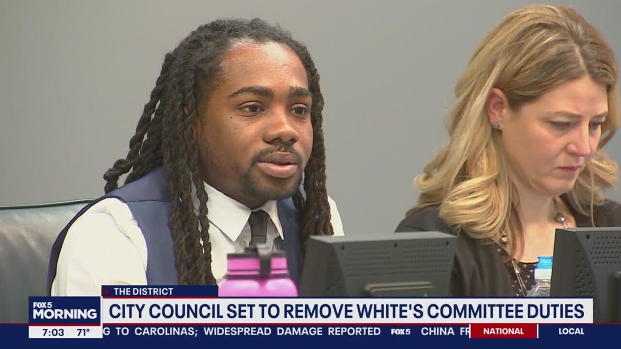 DC Council to remove Trayon White from committee leadership role - YouTube