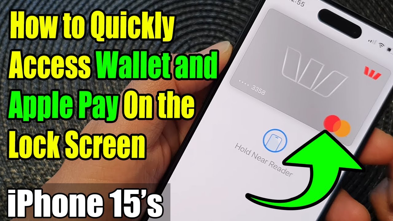 iPhone 15/15 Pro Max: How to Quickly Access Wallet and Apple Pay On the ...