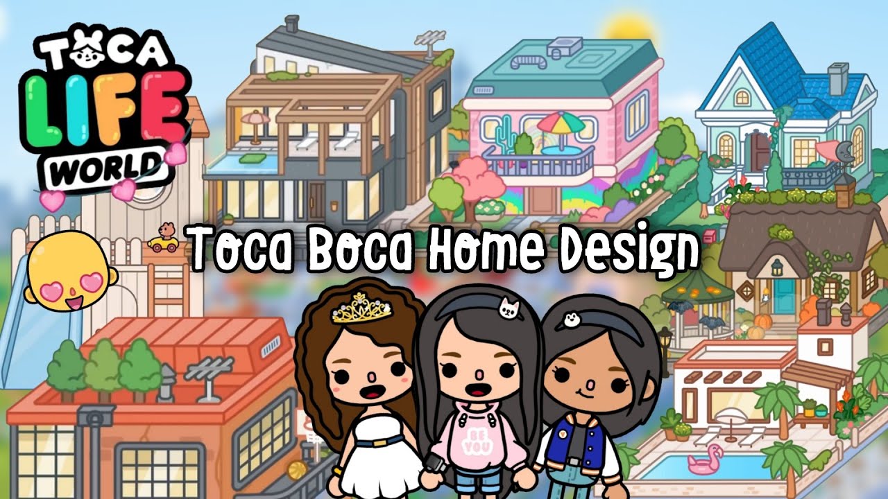 Toca Boca Home Designer Makeover 🏡 | Toca Life World 🌍 | NecoLawPie ...