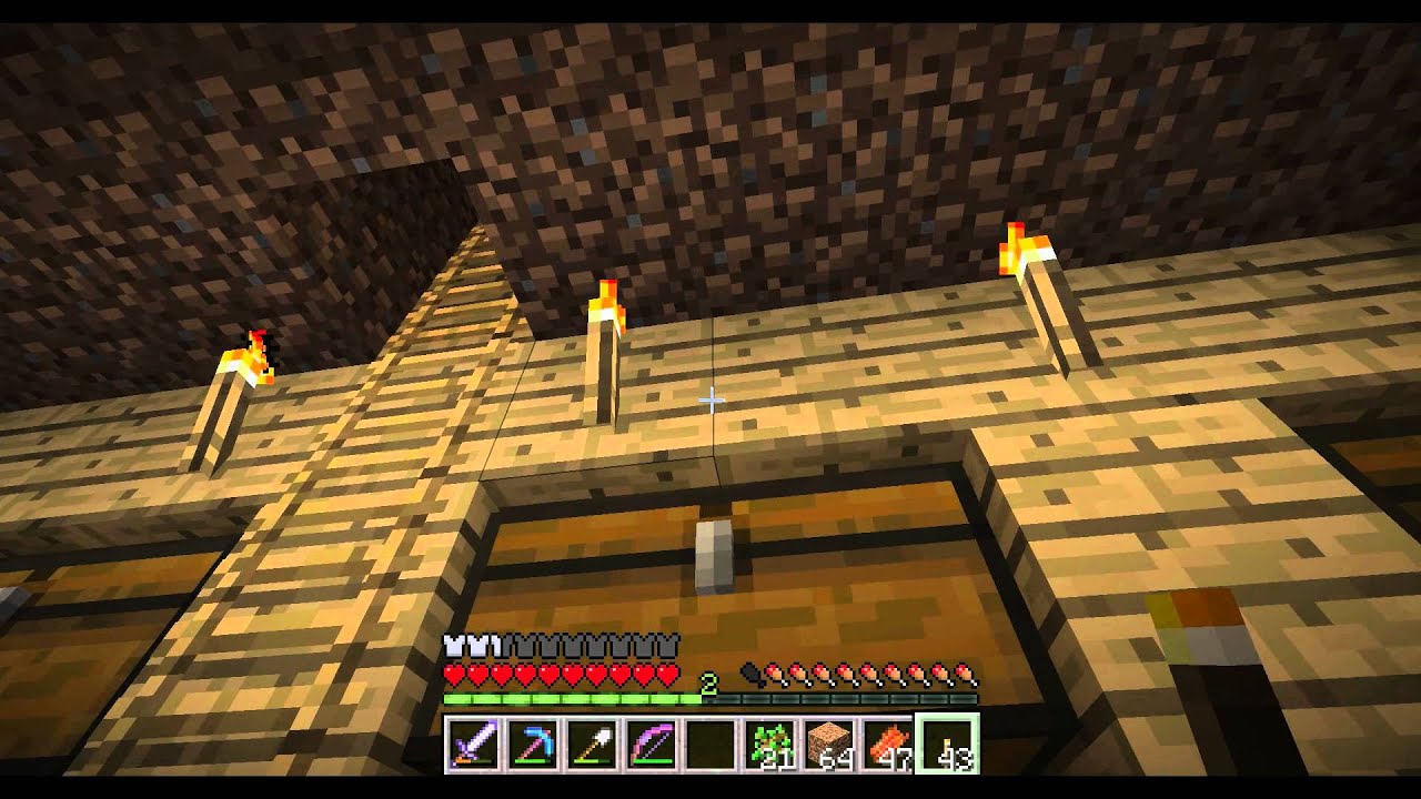 Minecraft LP: E003 - Water-based Storage Room - YouTube