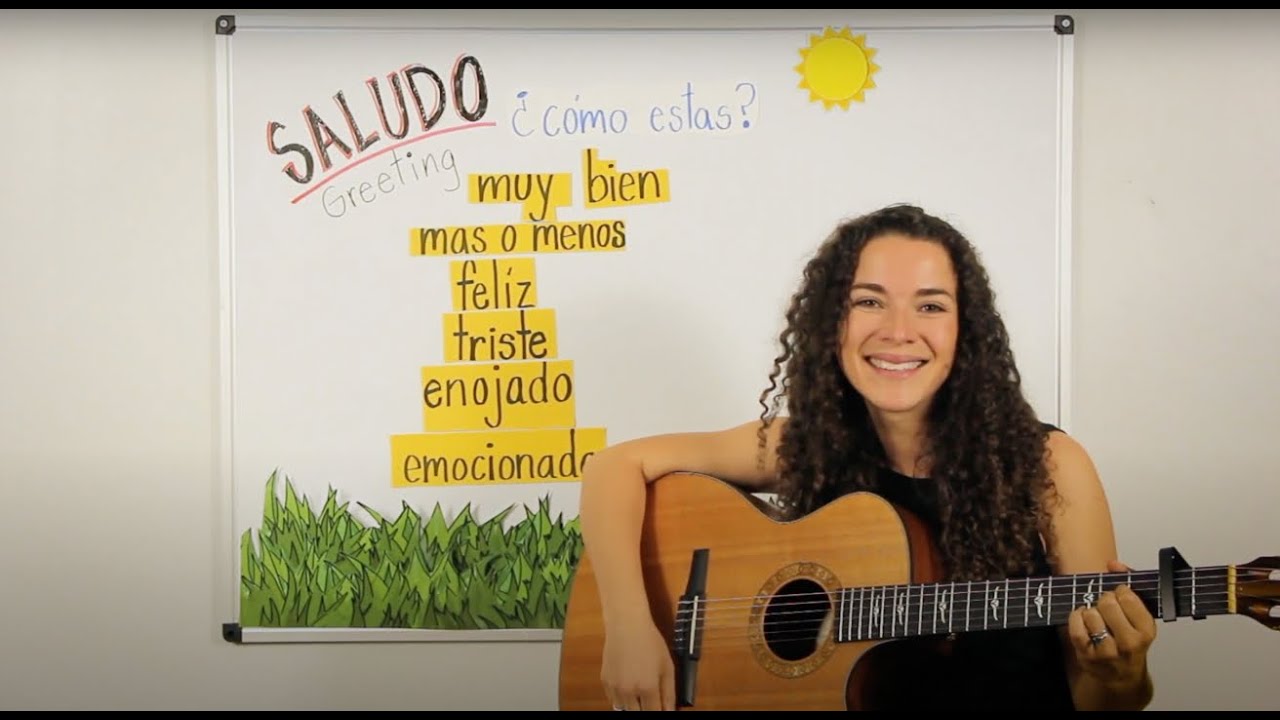 Spanish Greeting/Spanish Basic Feelings FULL LESSON VIDEO - YouTube