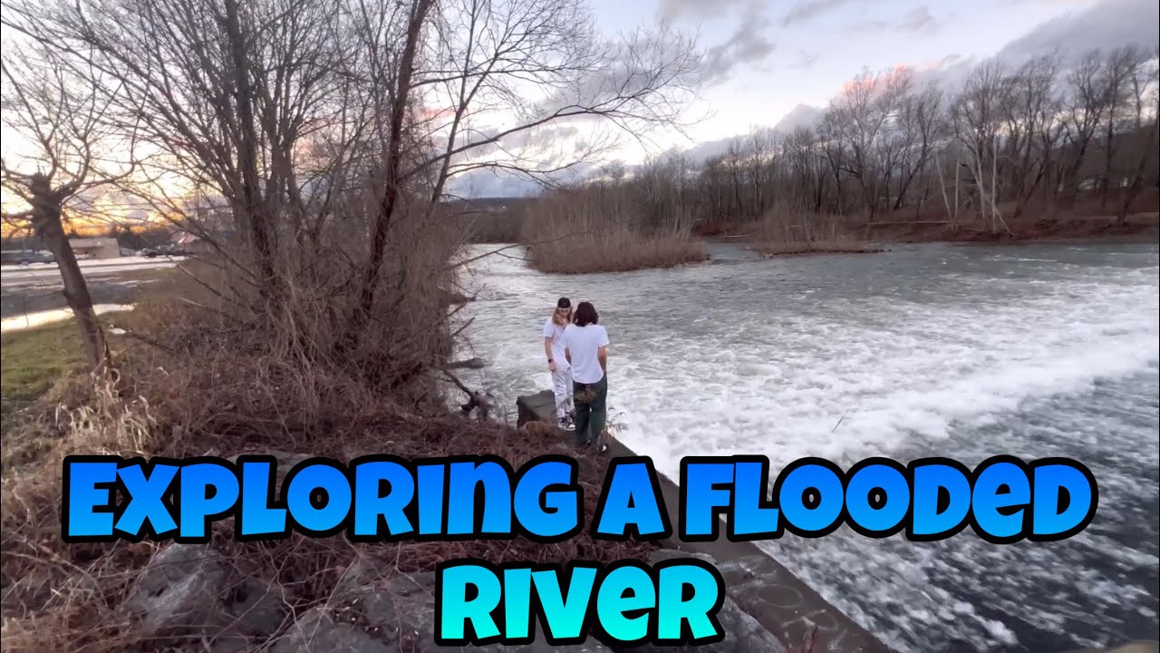 Exploring a flooded river!! - YouTube