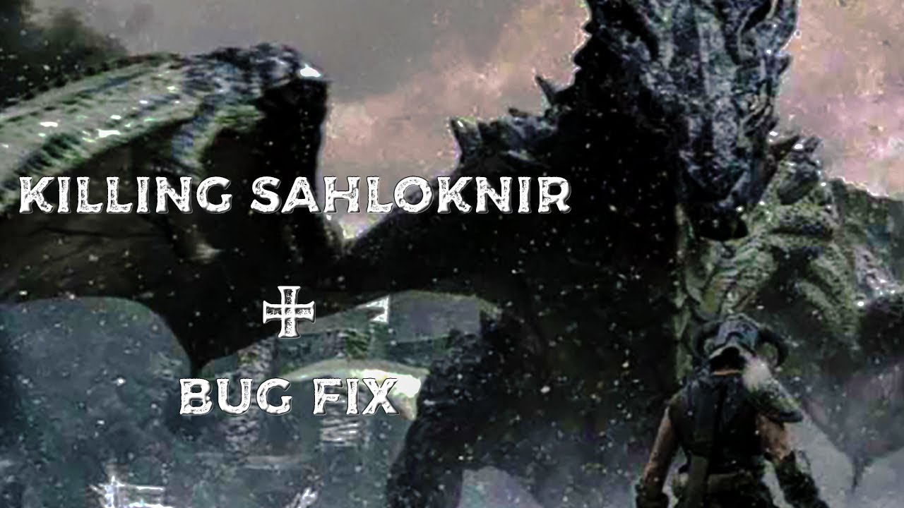 Elder Scrolls V Skyrim - Killing Sahloknir and Talking To Delphine Bug ...