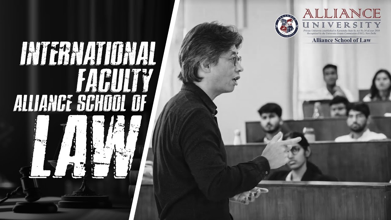International Outlook: Dr. Nicholas Kang-Riou at Alliance School of Law ...