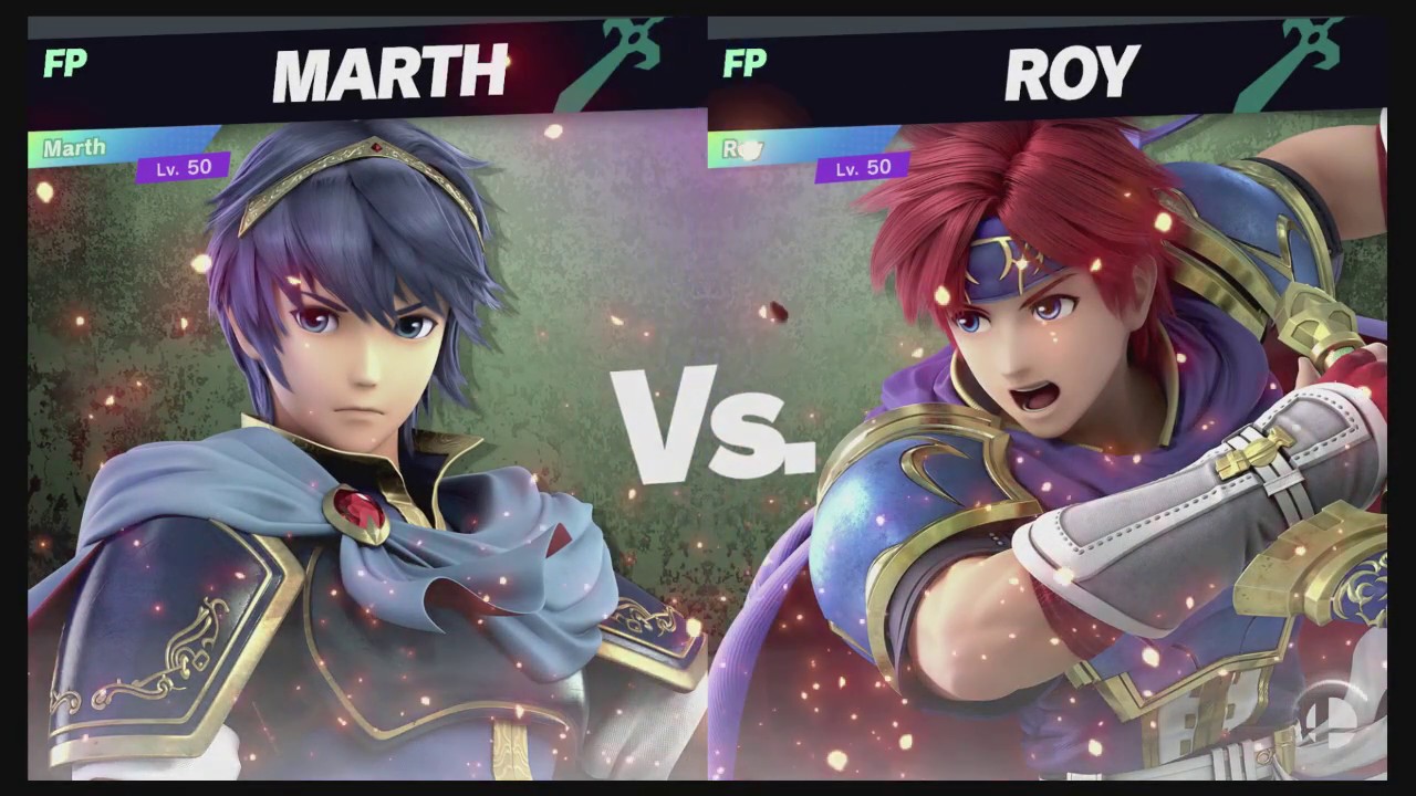 Super Smash Bros Ultimate Amiibo Fights – Request #13896 Marth vs Roy 2 ...