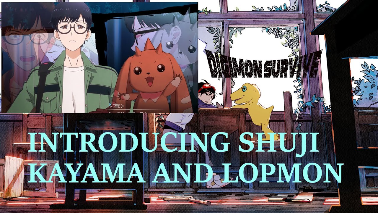 Digimon Survive Introducing Shuji Kayama and Lopmon - YouTube