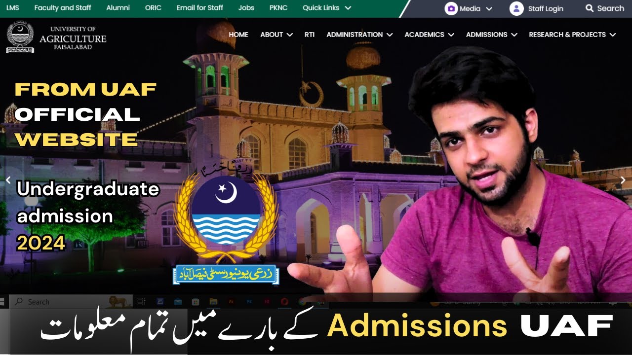 UAF Undergraduate Admissions 2024 All Information | Get All UAF ...