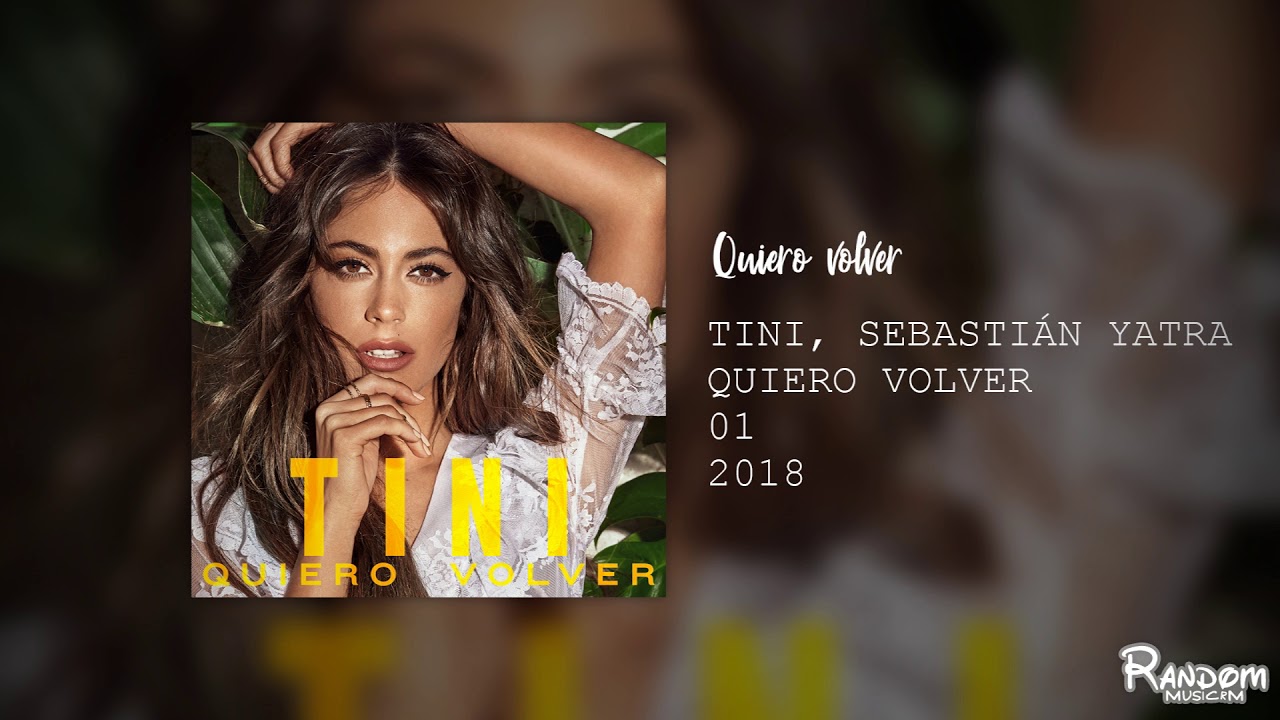 TINI, Sebastián Yatra - Quiero volver (audio) - YouTube