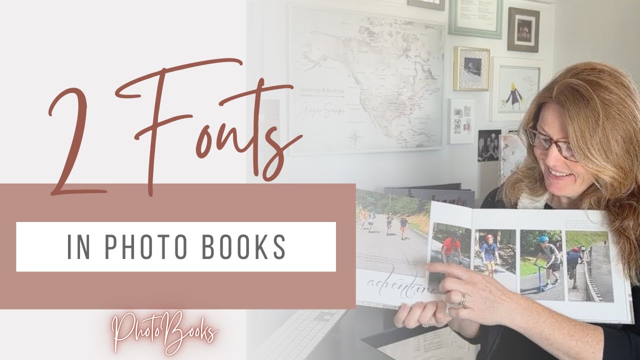 Master Your Photobook Design With Just 2 Fonts! - YouTube