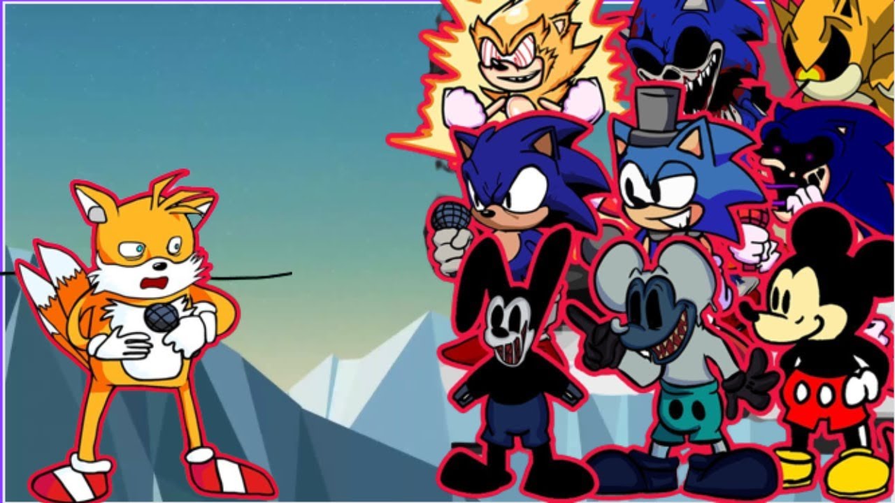Friday Night Funkin' VS Tails' Insanity / Sonic (FNF Mod/Hard) - YouTube