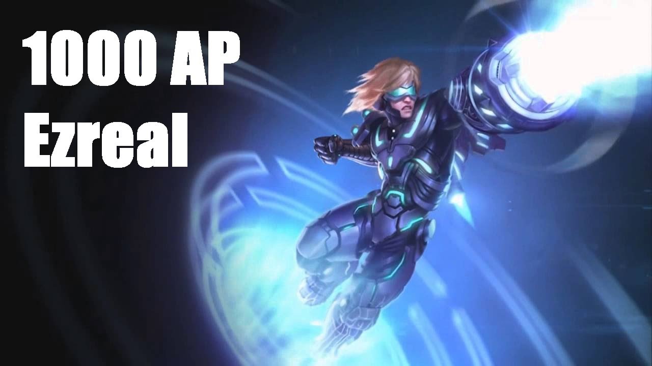 League of Legends - 1000 AP Ezreal - YouTube