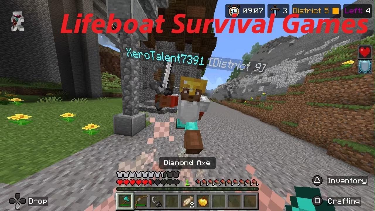 Minecraft Lifeboat Survival Games Episode 2: Going Solo - YouTube