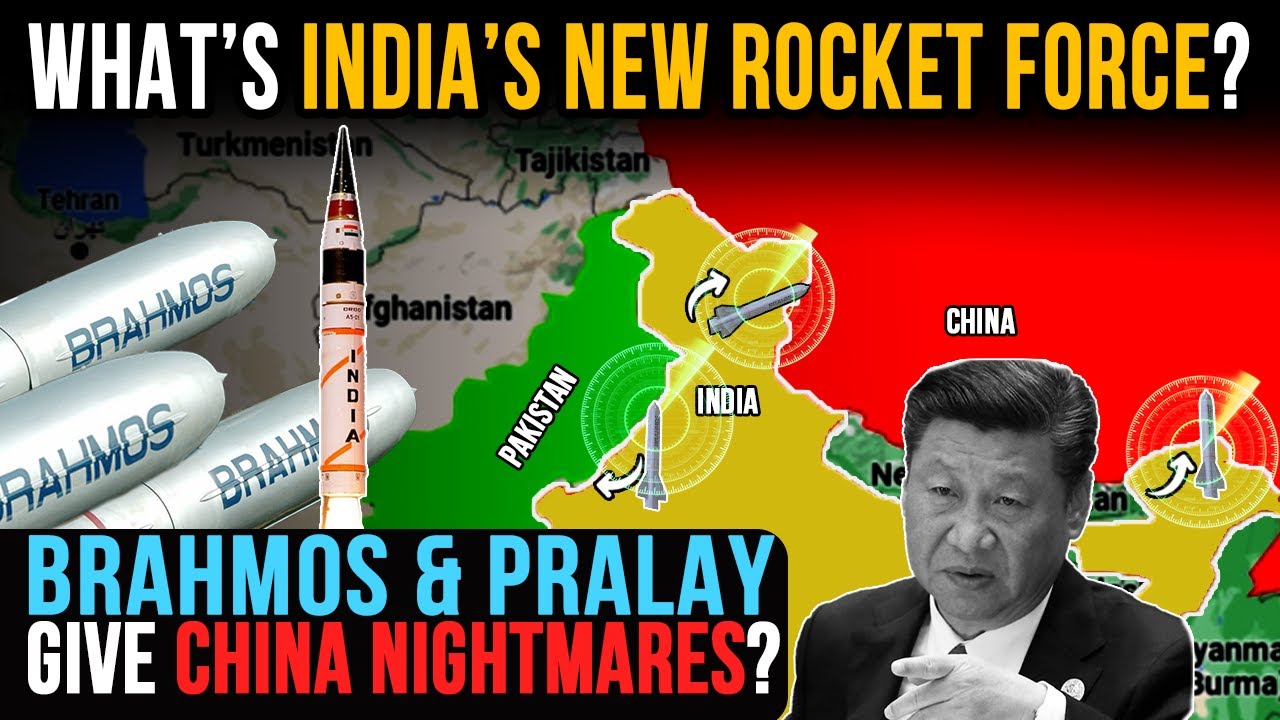 Secrets of India's Dedicated Rocket Force: Brahmos & Pralay Boost LAC ...