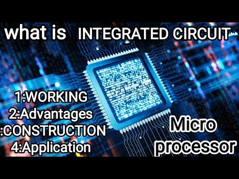 What is IC | Ic working and application in english | #integratedcircuit ...