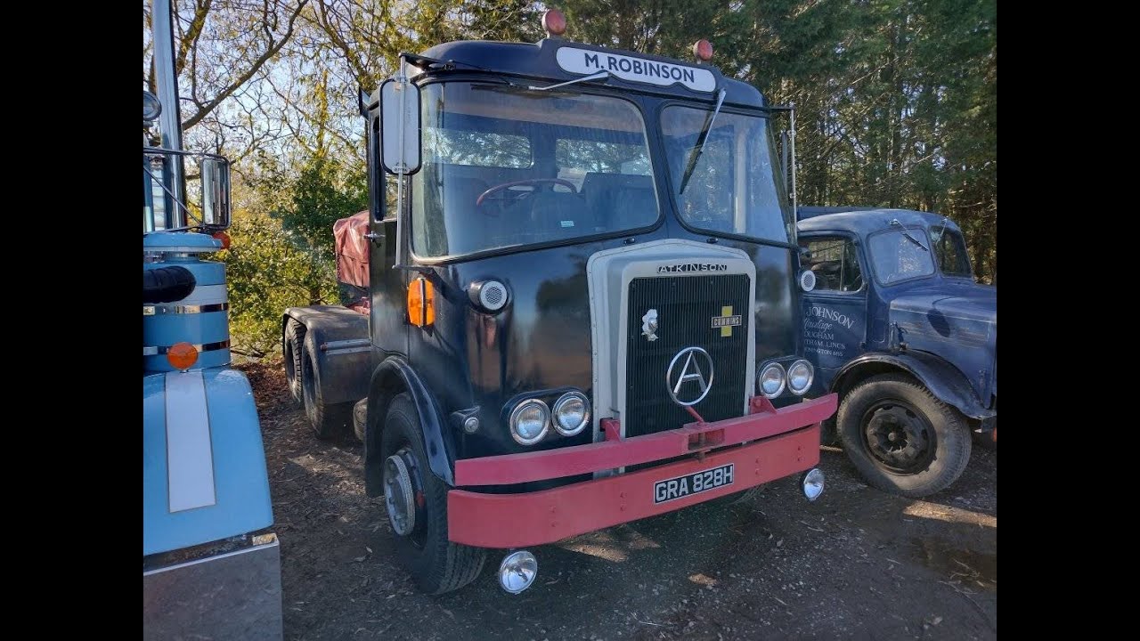1970 Atkinson 6 Wheeler Tractor Unit - YouTube