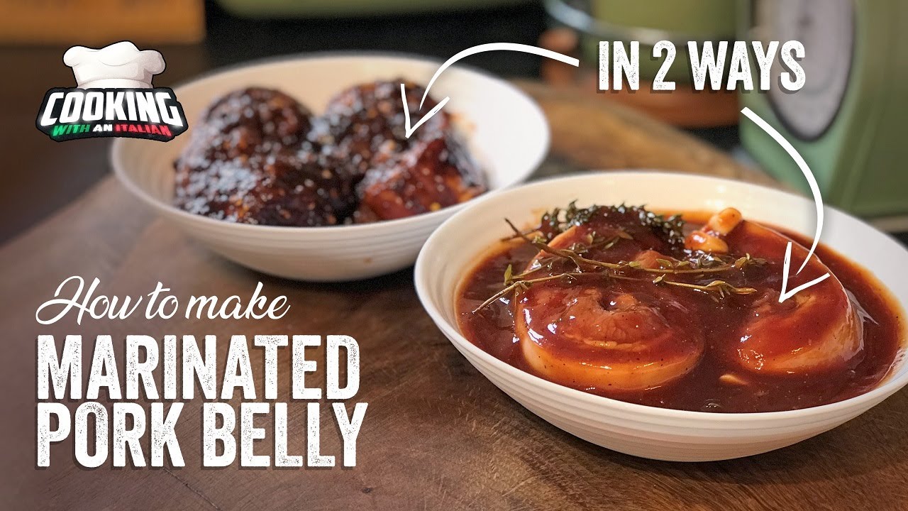 How to make an amazing Pork Belly Marinade - YouTube