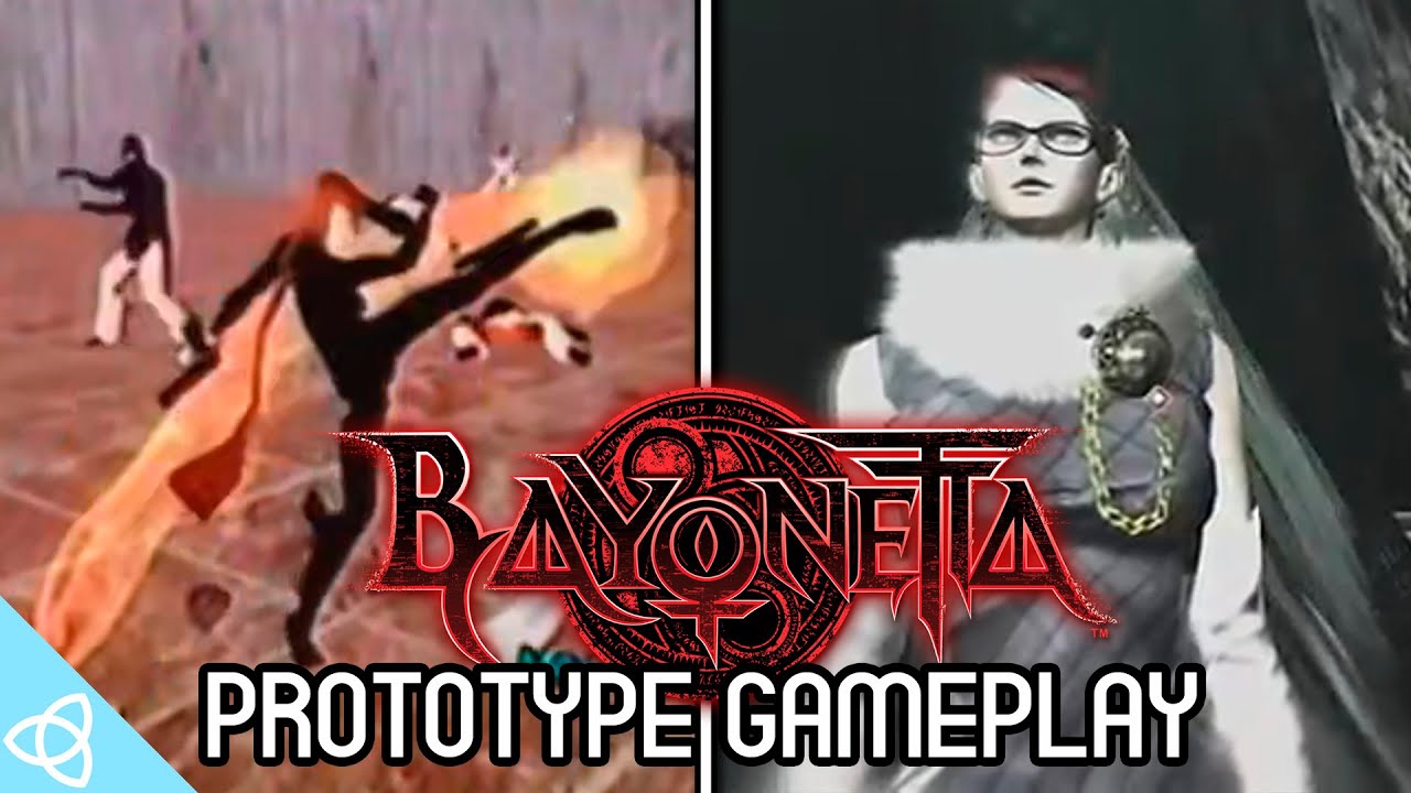 Bayonetta - Early Prototype and Beta Gameplay - YouTube