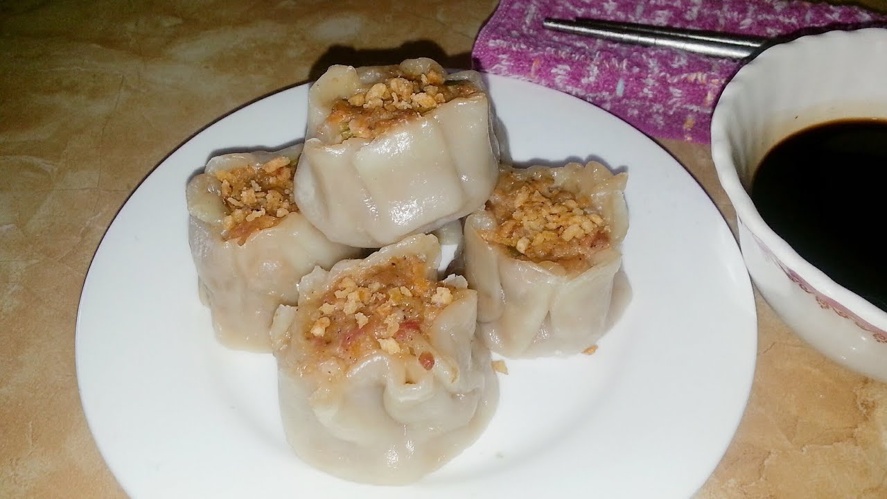 HOMEMADE Siomai with HOMEMADE Siomai Wrapper | Pang Negosyo - YouTube