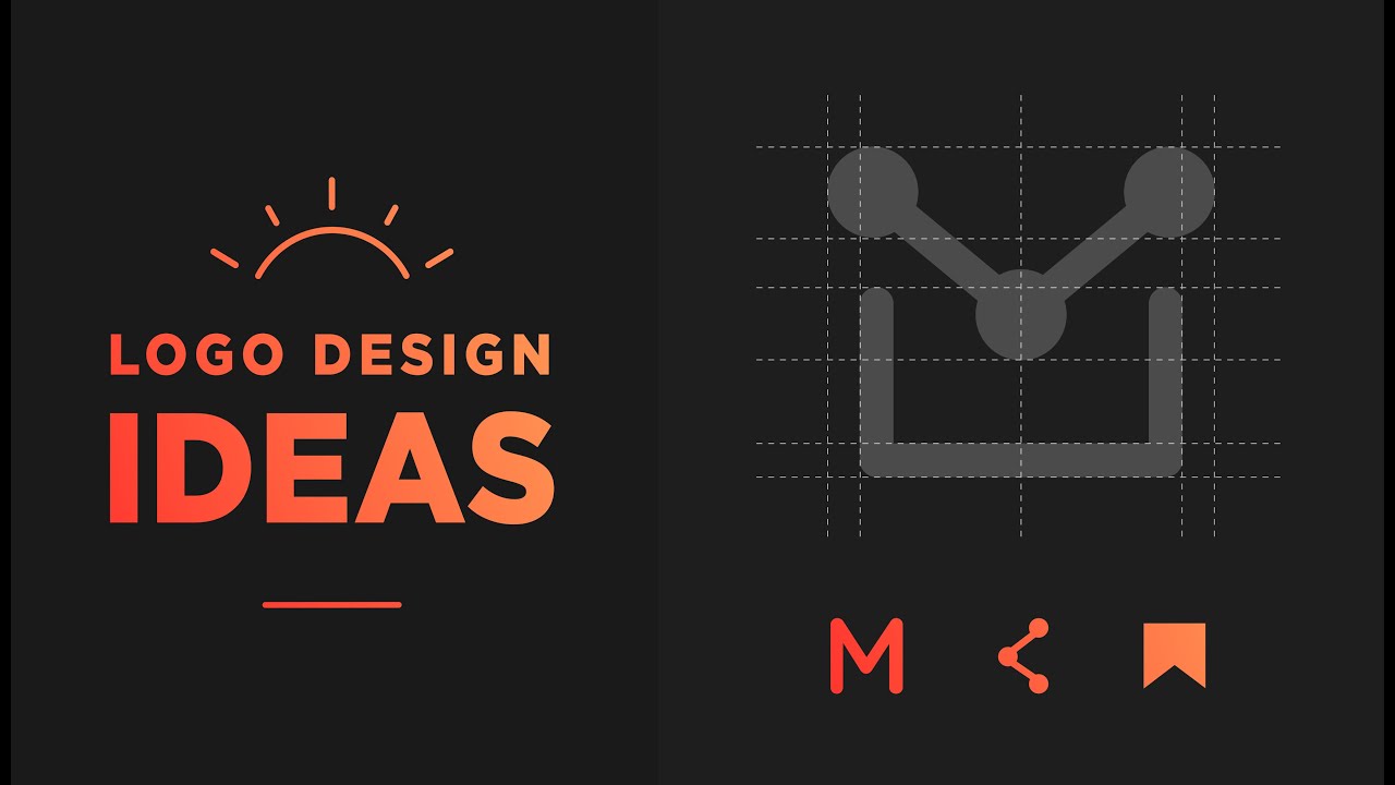 Logo Design Ideas - Case Study 12 - Web Application logo - YouTube